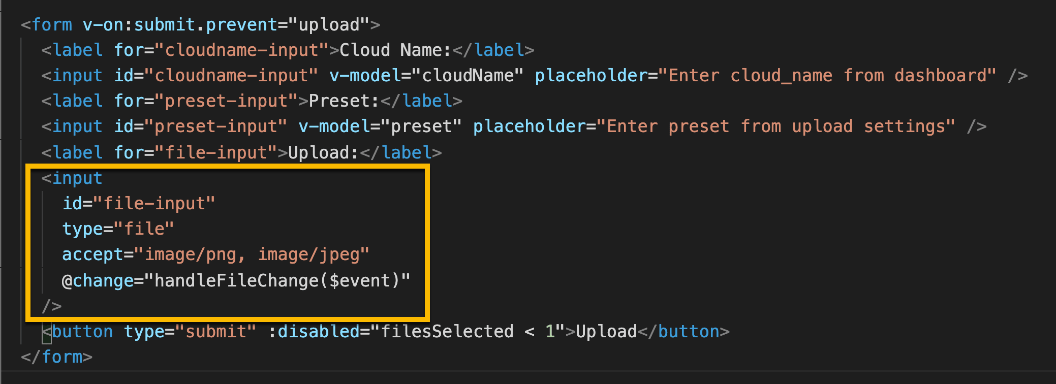 Creating A Vue Js Application For Uploading Assets To Cloudinary