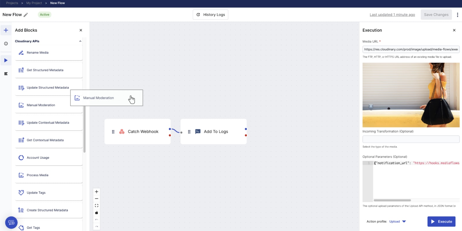 Build a Flow with MediaFlows | Cloudinary