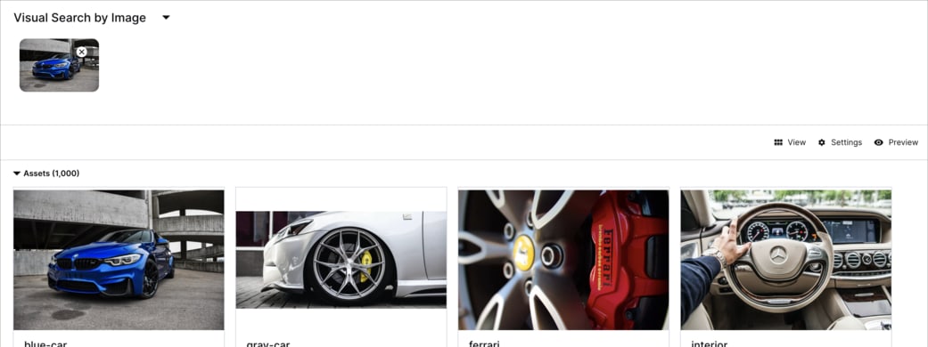 DAM - Media Asset Search | Cloudinary