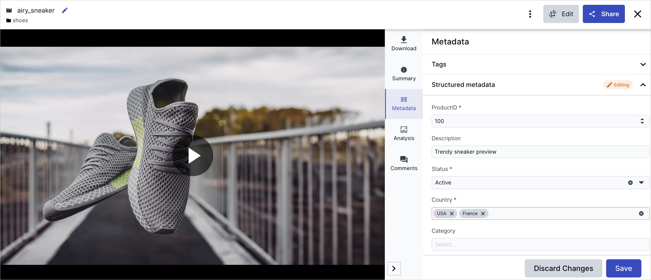 DAM - Custom Metadata | Cloudinary