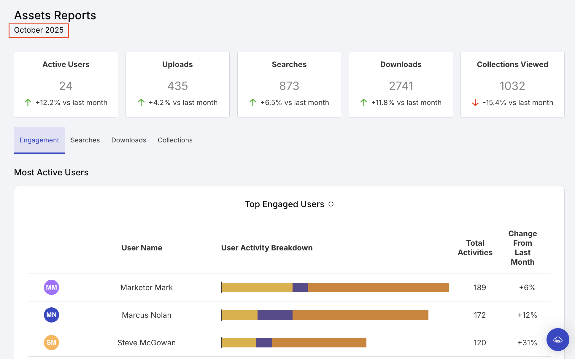 Assets Reports | Documentation