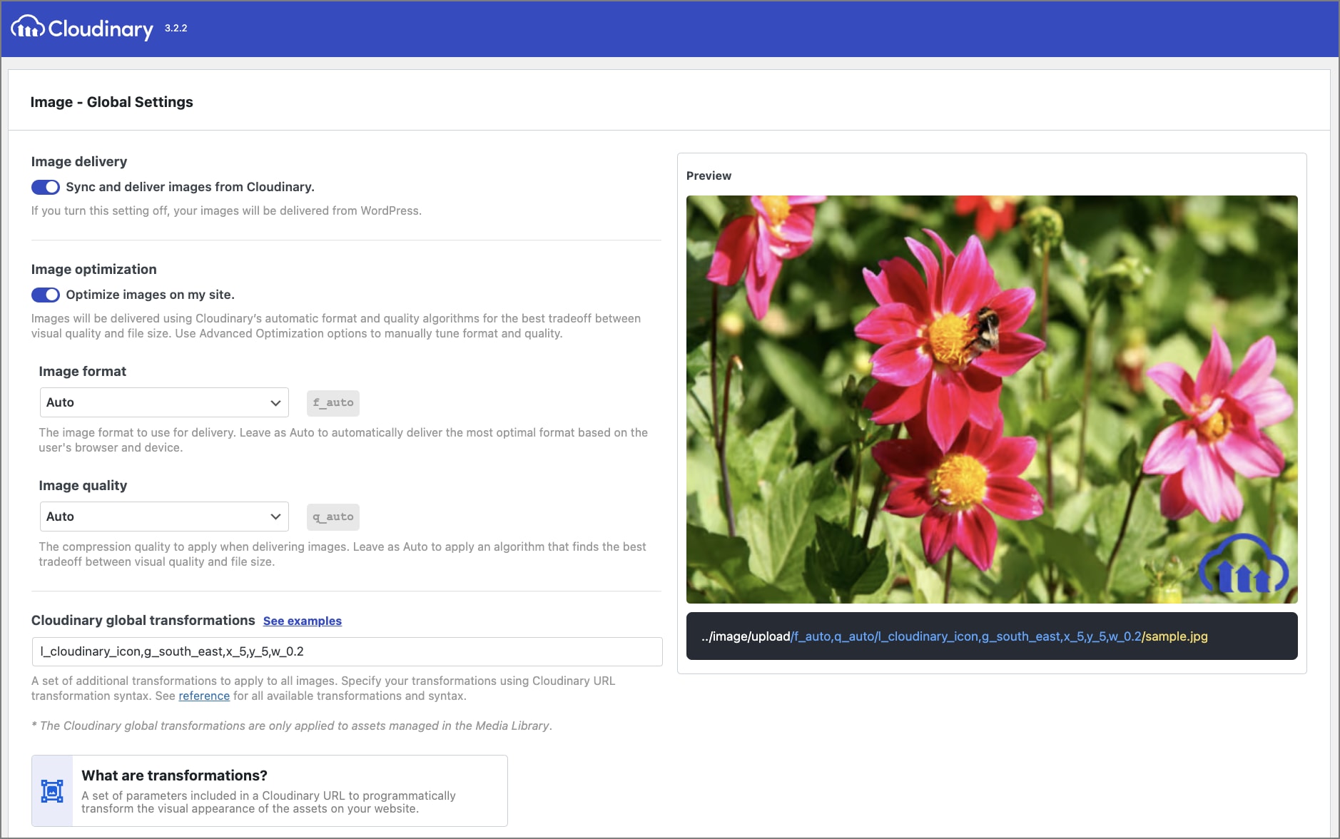 Cloudinary's WordPress Plugin | Documentation