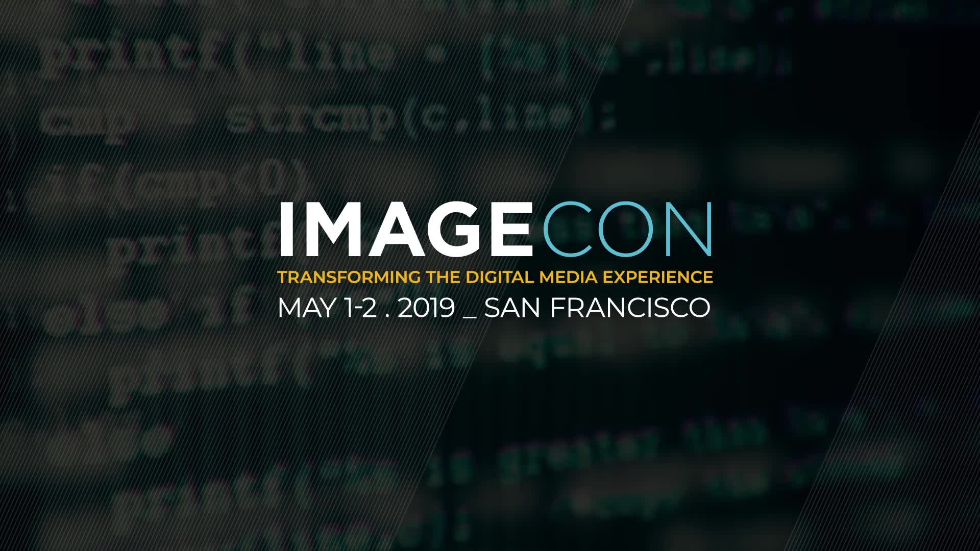 ImageCon 2019 - A Gathering of Industry Leaders and Experts!