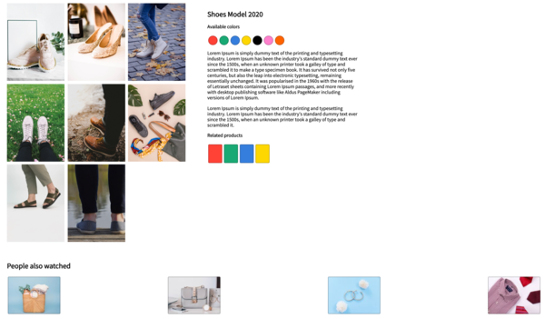 Additional New Layout Mode for the Product Gallery